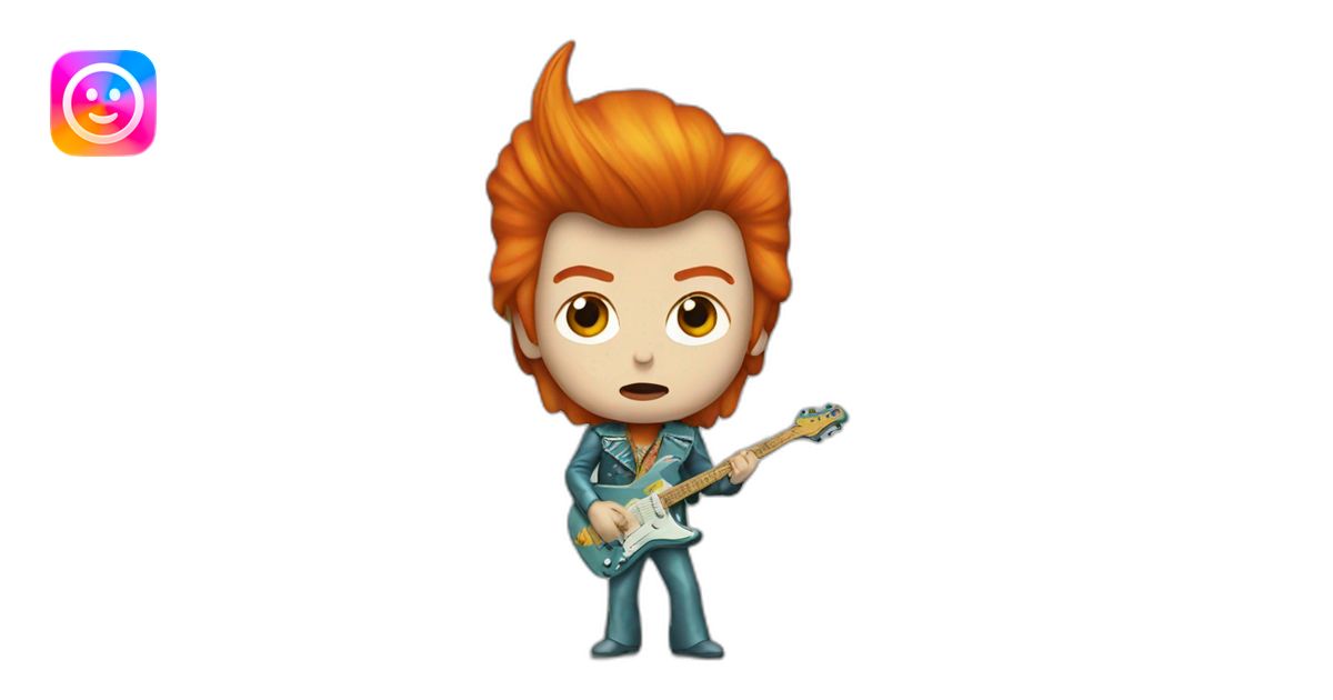 Ziggy Stardust emoji | AI Emoji Generator