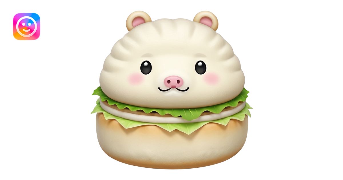 one pork bun emoji | AI Emoji Generator