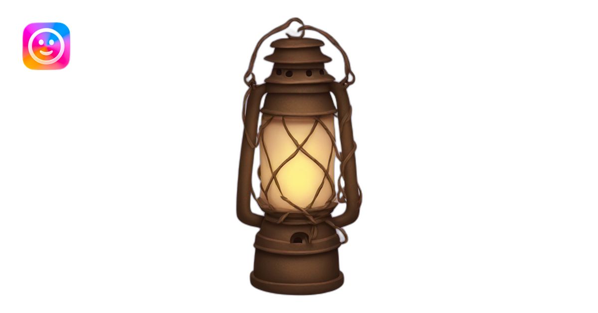 Rapunzel lantern emoji | AI Emoji Generator