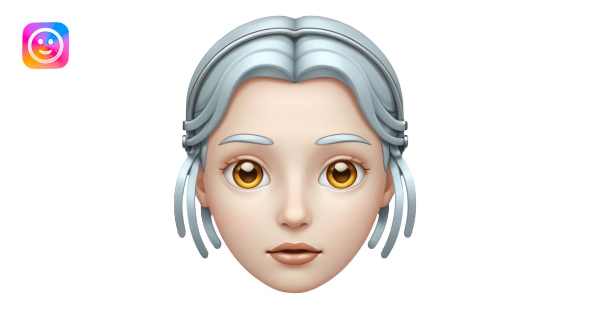 Wired face emoji | AI Emoji Generator