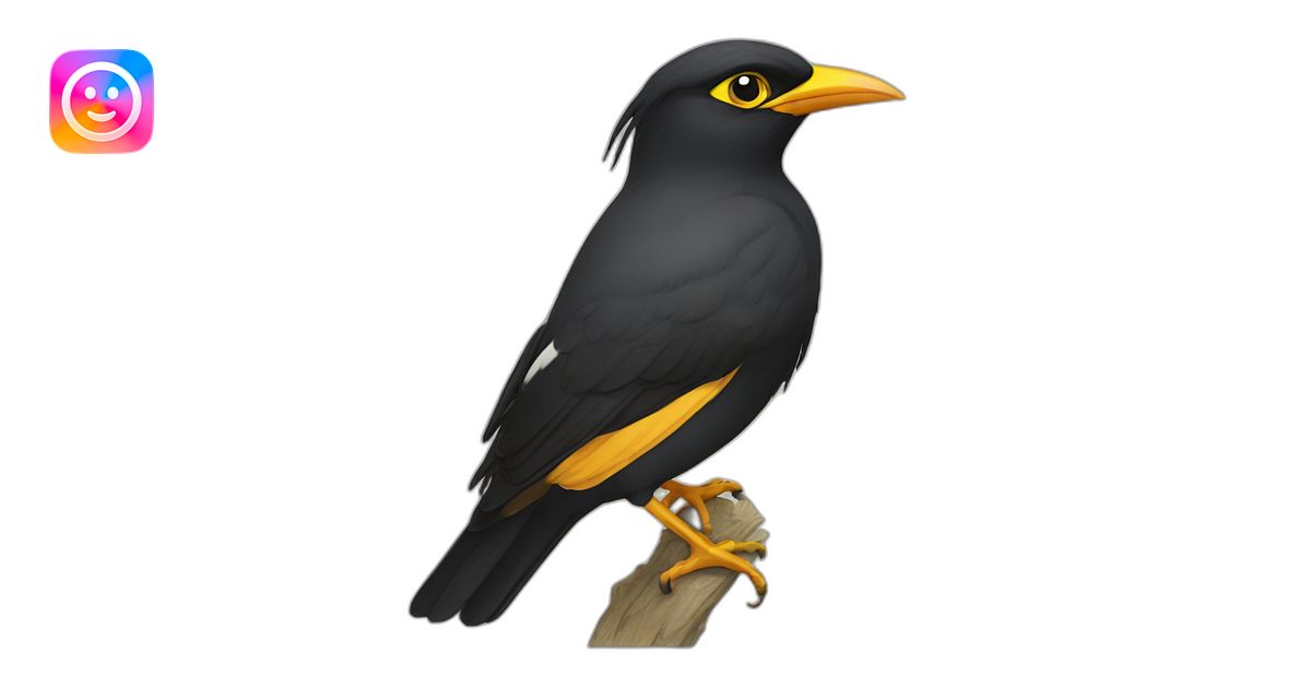 Mynas emoji | AI Emoji Generator