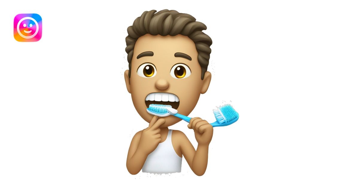 brushing teeth emoji | AI Emoji Generator