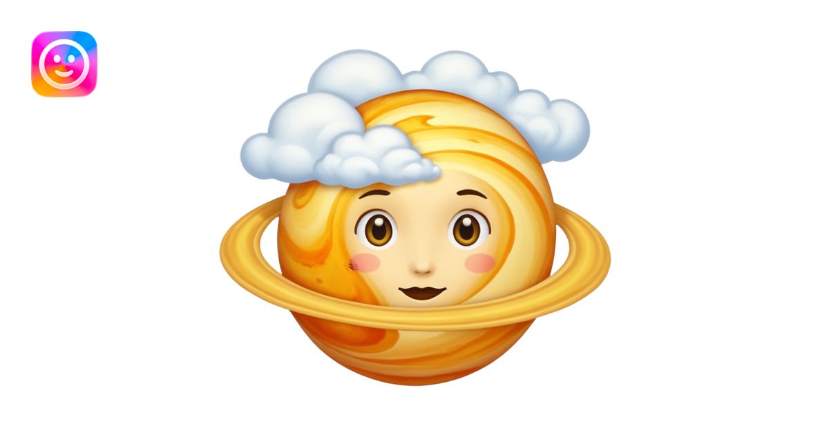 planet Venus emoji | AI Emoji Generator