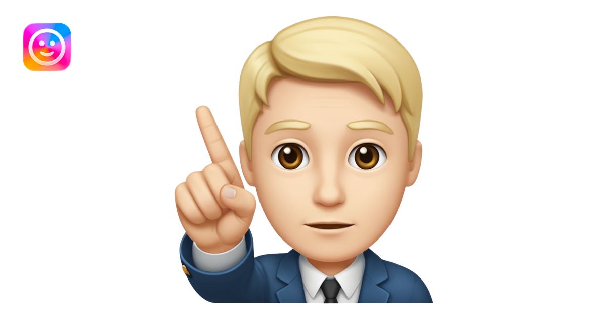 a finger pointing at the reader emoji | AI Emoji Generator