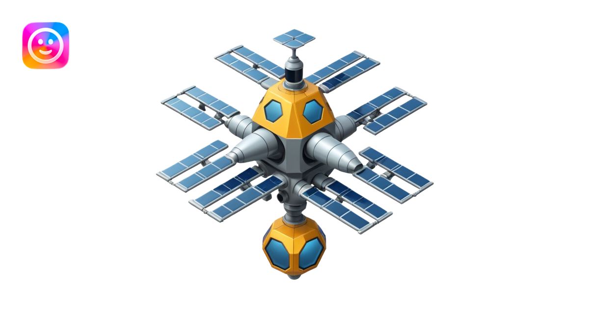 space station emoji | AI Emoji Generator
