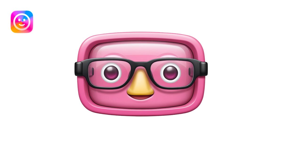 SPAM GLASSES emoji | AI Emoji Generator