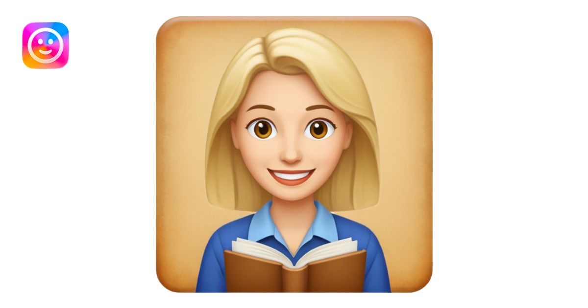female writer emoji | AI Emoji Generator