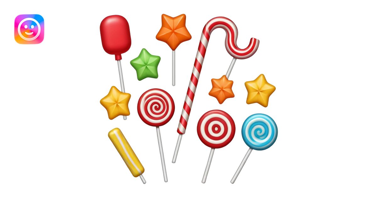 New year Candy emoji | AI Emoji Generator
