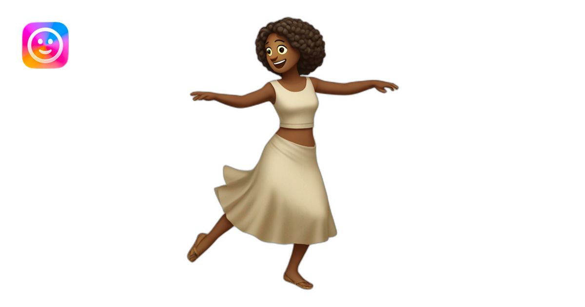 miriam dancing biblical emoji | AI Emoji Generator