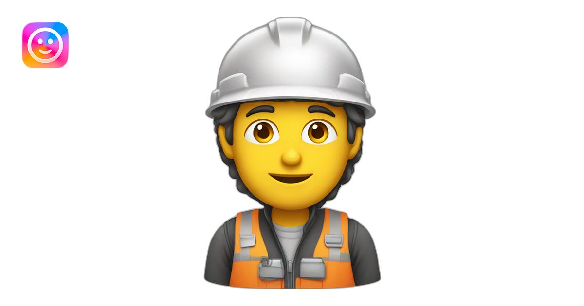 ingeniero civil emoji | AI Emoji Generator