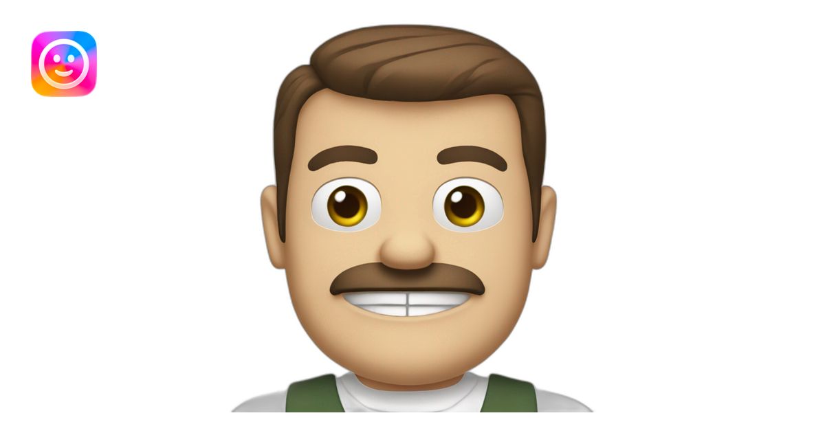 David Brent Pepe the Frog, smiling emoji | AI Emoji Generator
