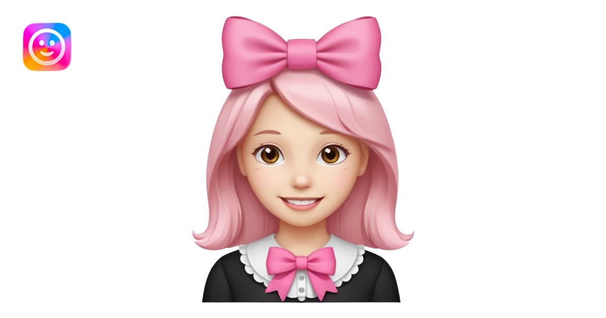 girly head wear emoji | AI Emoji Generator