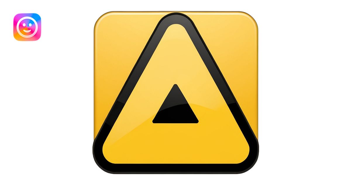 Warning symbol emoji | AI Emoji Generator