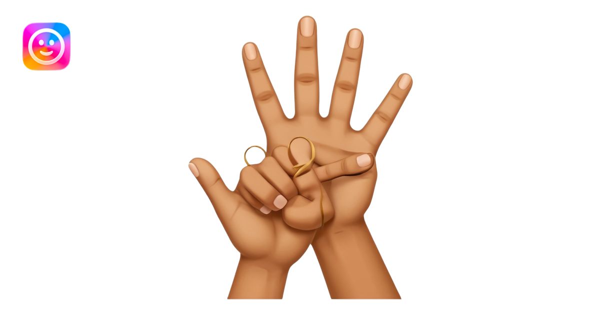 Playboy carti hand sign emoji | AI Emoji Generator
