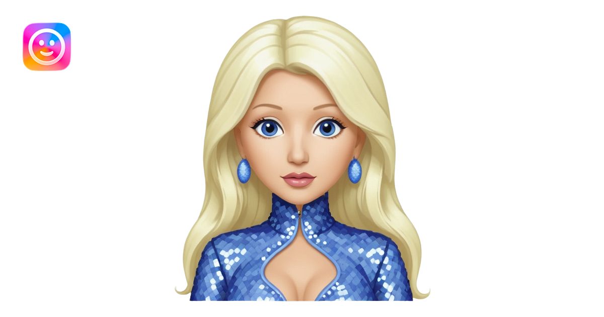 Christina Aguilera with long platinum blonde hair, periwinkle sequin ...