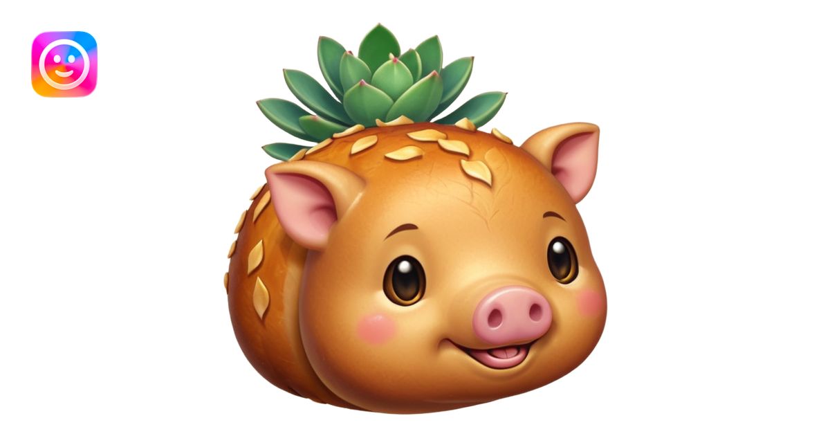 roasted pork emoji | AI Emoji Generator