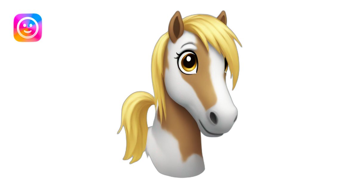 Pony emoji | AI Emoji Generator