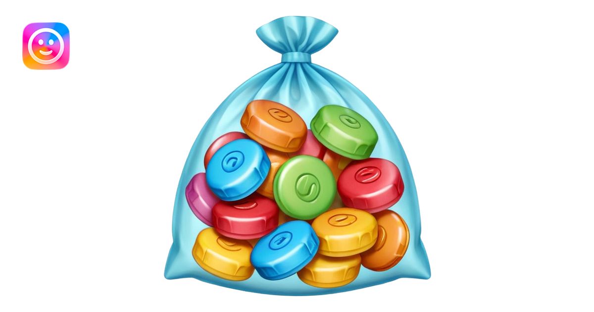 candy in a colorful wrapper emoji | AI Emoji Generator