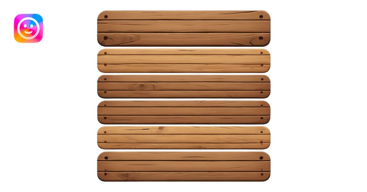 wooden plank emoji | AI Emoji Generator