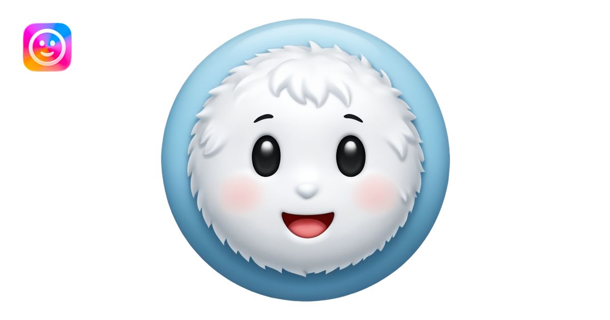 snowball emoji | AI Emoji Generator