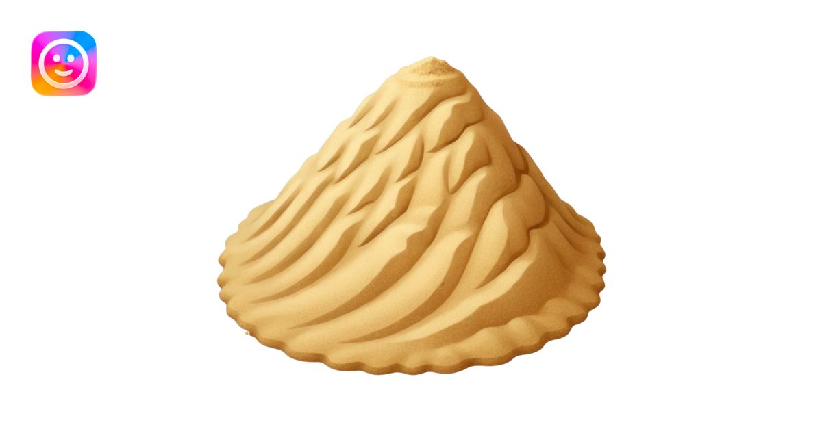 Sand emoji | AI Emoji Generator
