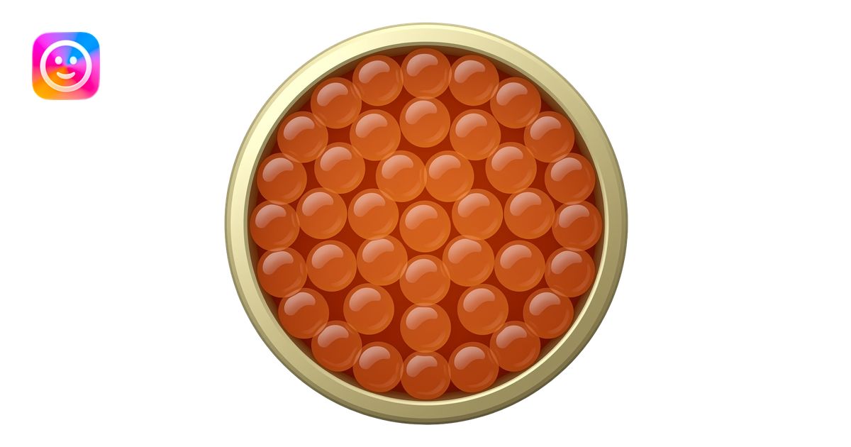 caviar emoji | AI Emoji Generator