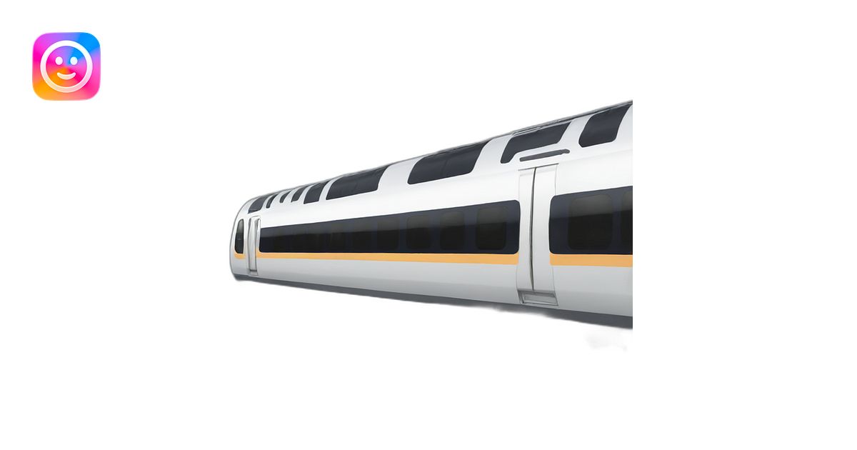 Intercity Express emoji | AI Emoji Generator