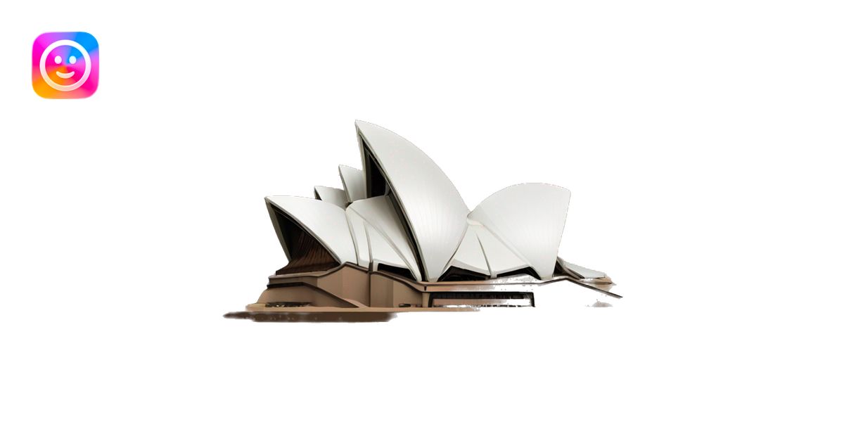 Sydney Opera House emoji | AI Emoji Generator