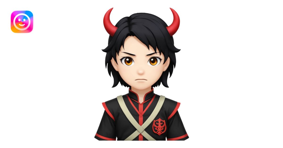 Demon slayer anime tokito Hasihra emoji | AI Emoji Generator
