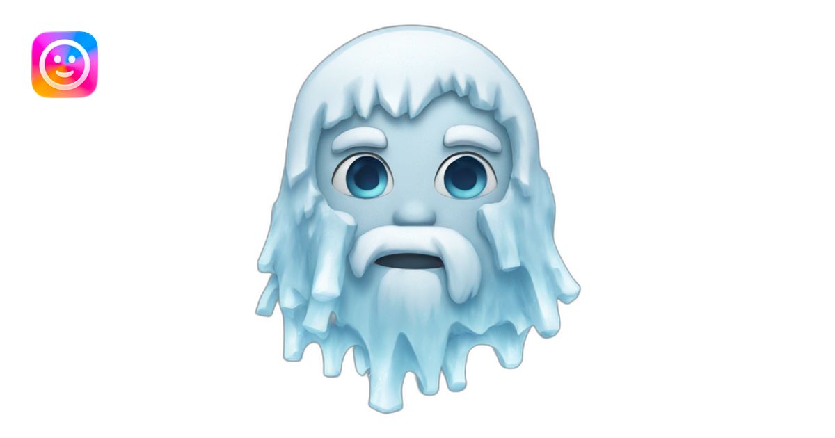 Ice emoji | AI Emoji Generator