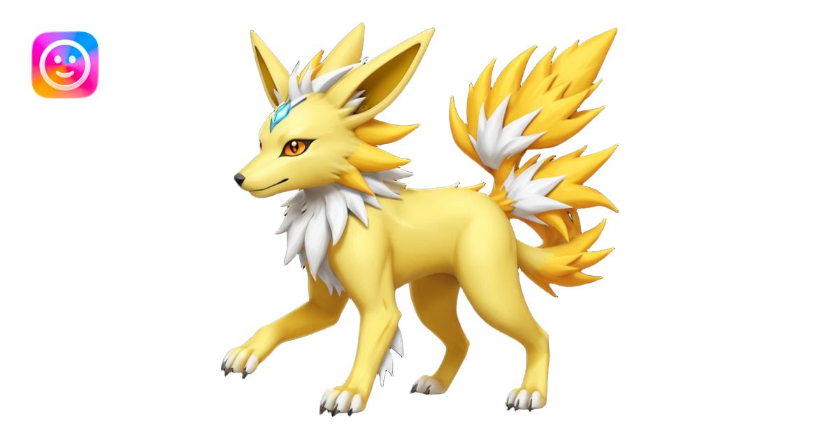 Feral Quadrupedal Digitigrade Electrike-Jolteon-Renamon-Zeraora-Vernid ...