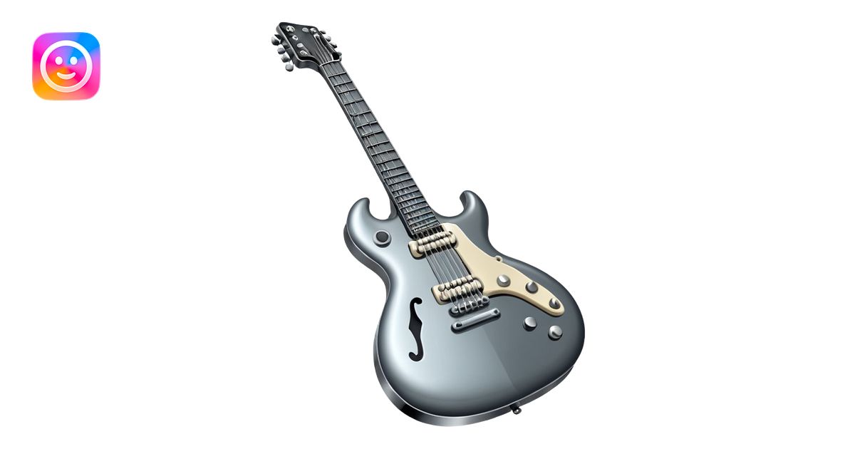 heavy metal guitar emoji | AI Emoji Generator