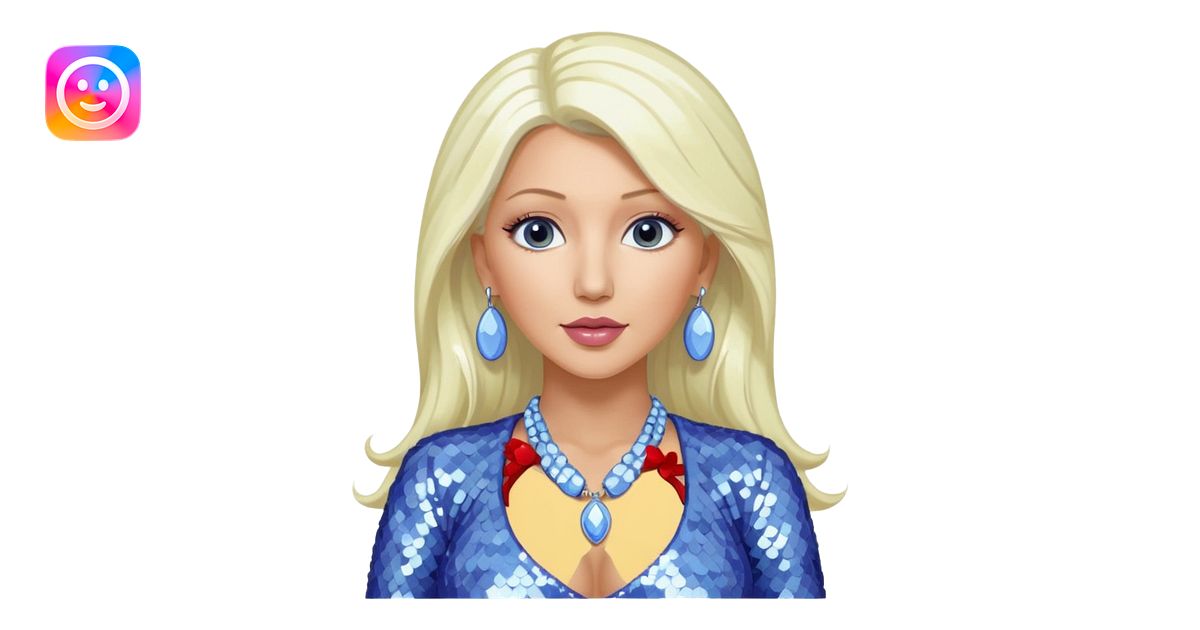 Christina Aguilera with long platinum blonde hair, periwinkle sequin ...