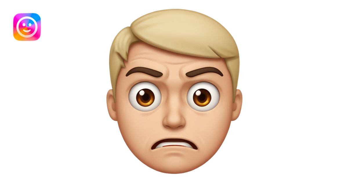 disgusted but mad face emoji | AI Emoji Generator