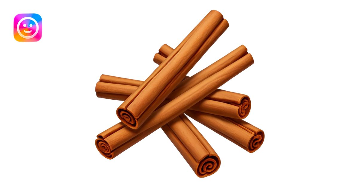Cinnamon sticks emoji | AI Emoji Generator