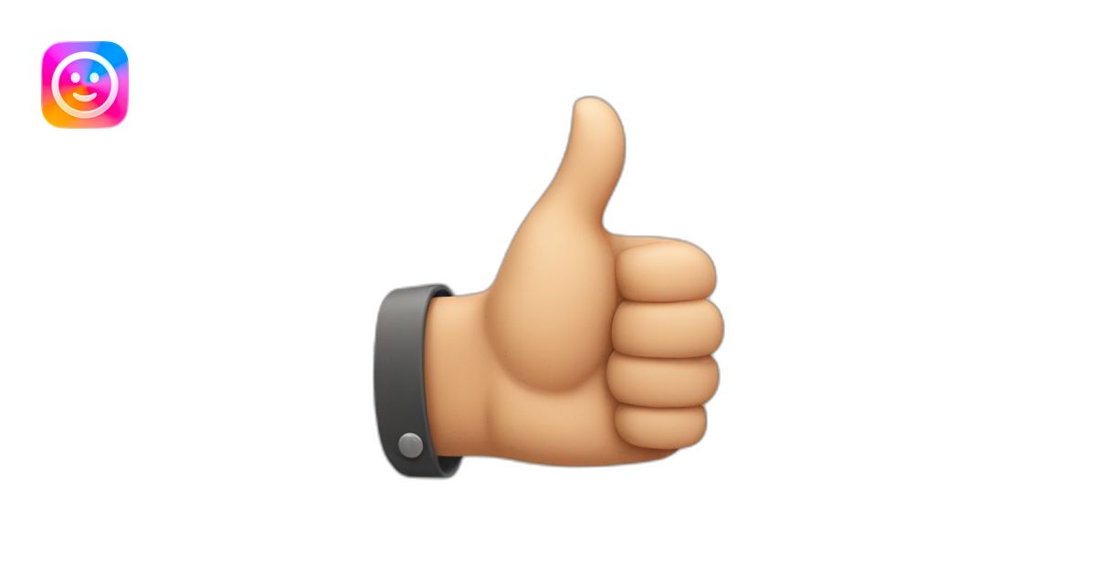 thumb up emoji | AI Emoji Generator