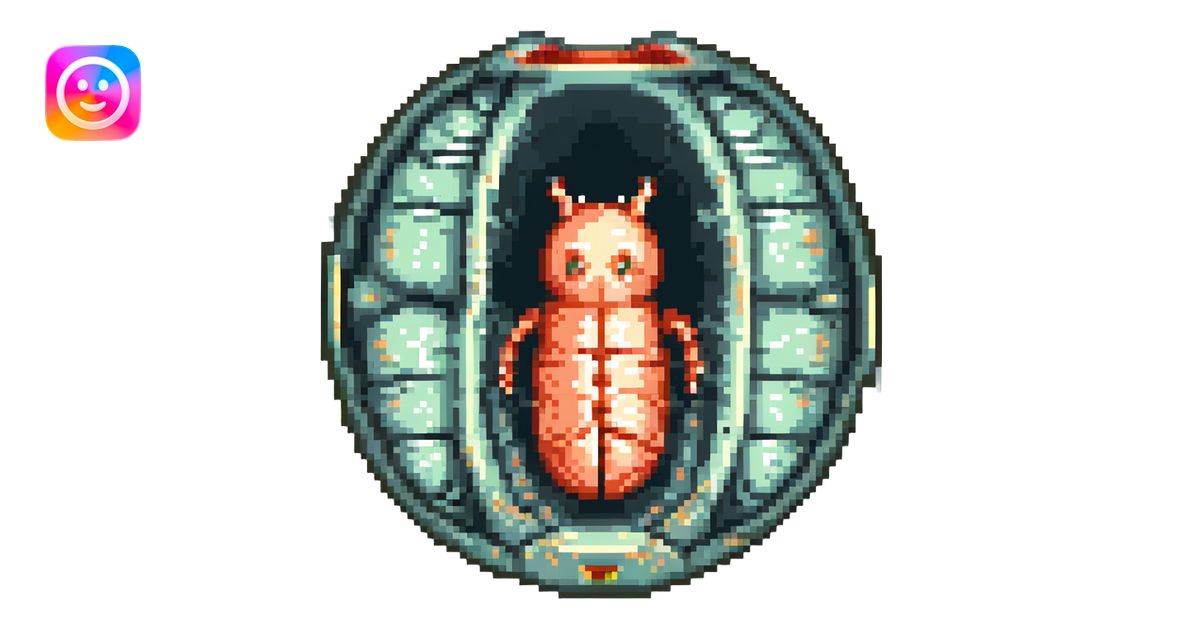 MRI embryo digital fetal small shape in otherworldly bubble, eerie ...