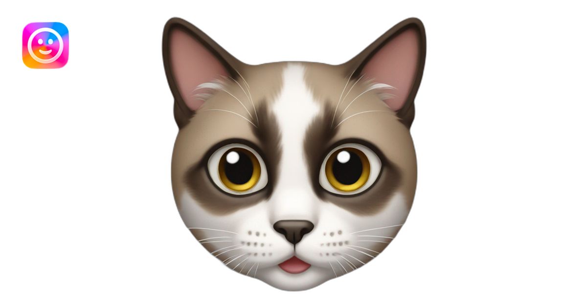 snowshoe cat emoji | AI Emoji Generator