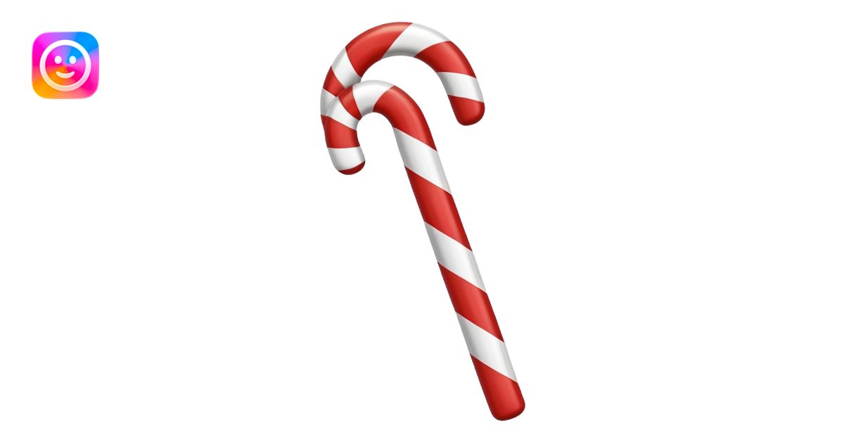candy cane regular stripes emoji | AI Emoji Generator