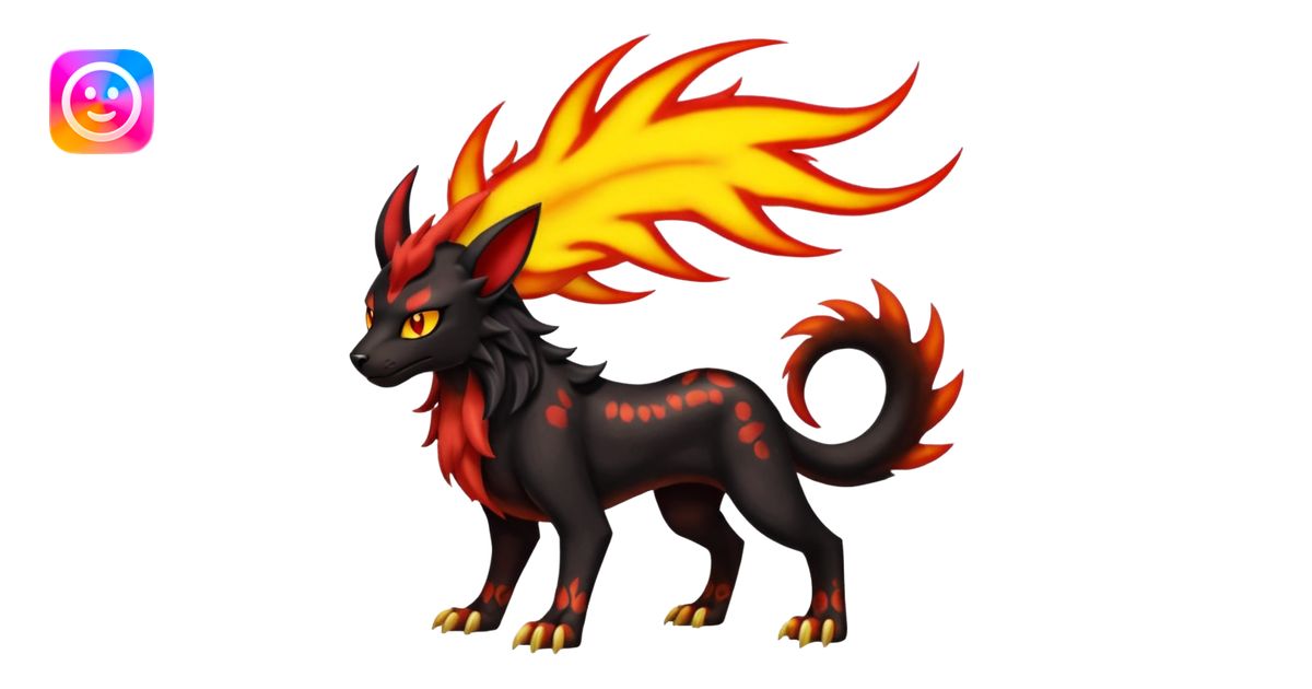 Elemental Groovy Diaphanous Scaley Demonic Liepard-Houndoom-Litten ...