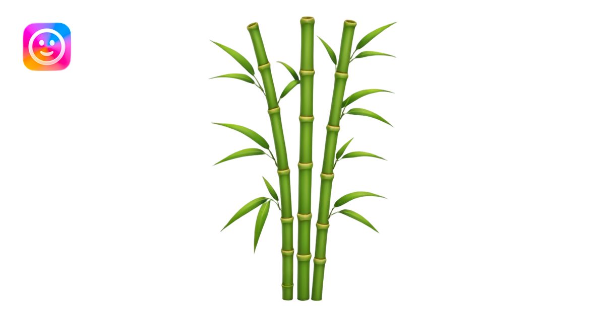 green bamboo emoji | AI Emoji Generator