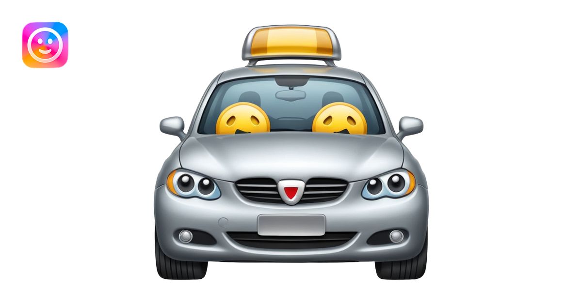 chip on the car emoji | AI Emoji Generator