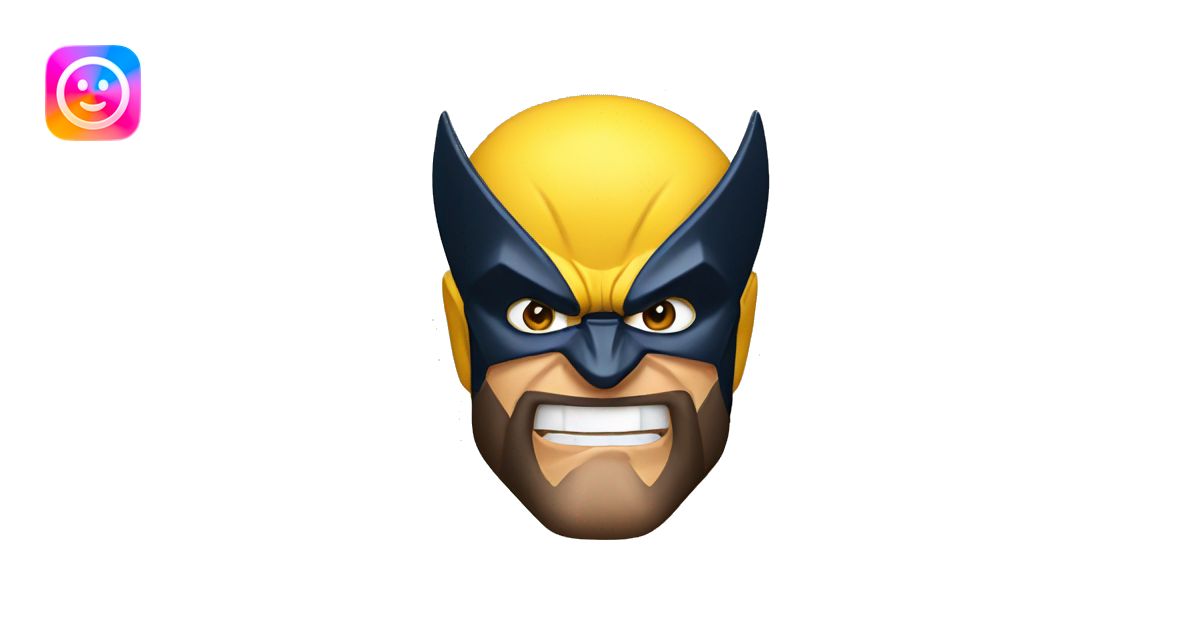 Wolverine emoji | AI Emoji Generator