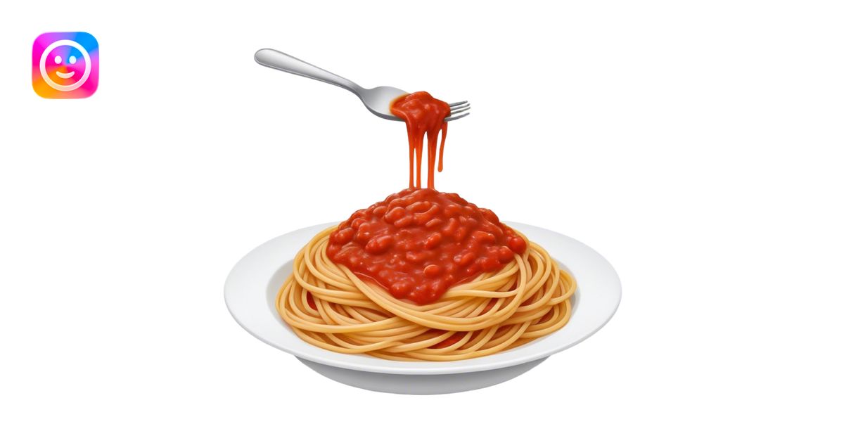 Spaghetti emoji | AI Emoji Generator
