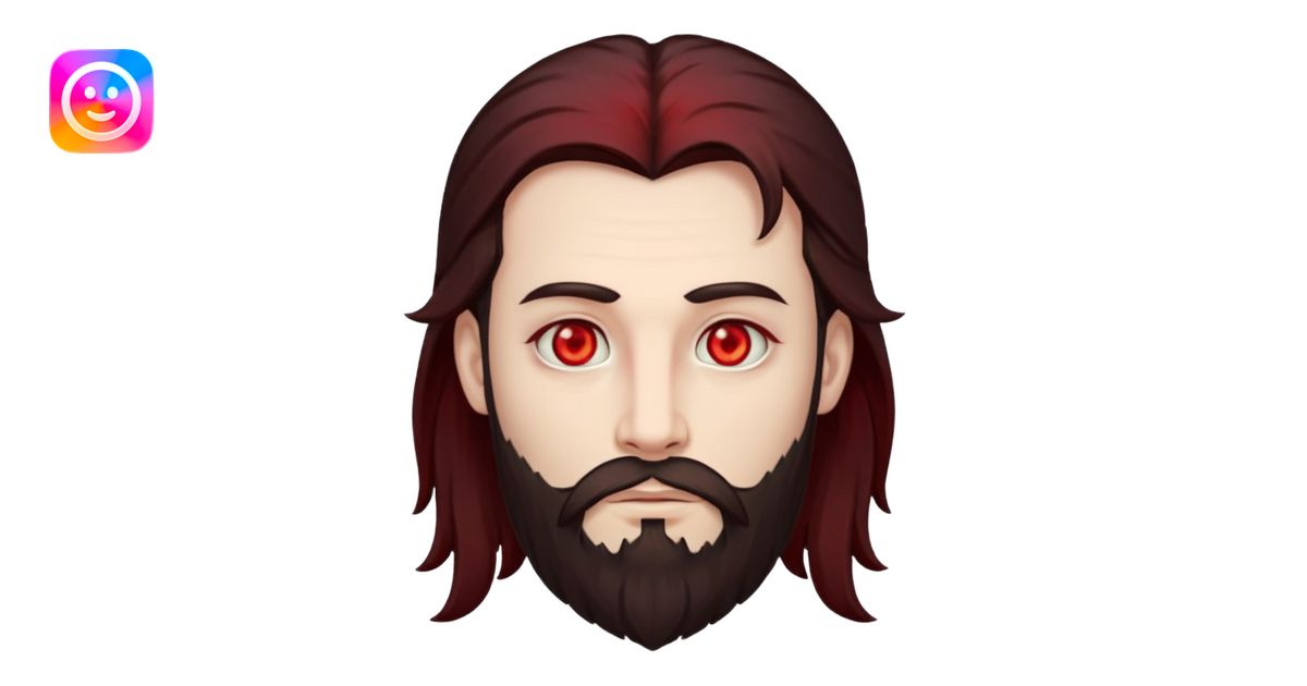 Evil, shadowie Male lord with Red glowing eyes and Long darkBrown Hair ...