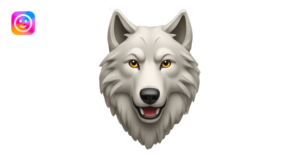 logo wolf creek emoji | AI Emoji Generator