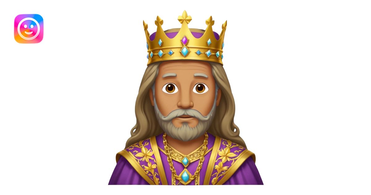 old king Solomon emoji | AI Emoji Generator