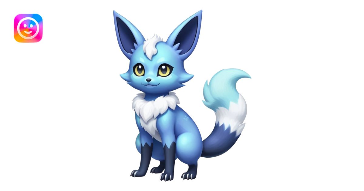 Shiny snow pastel Nebulae Noibat-Meowstic-Umbreon-Fakémon-hybrid ...