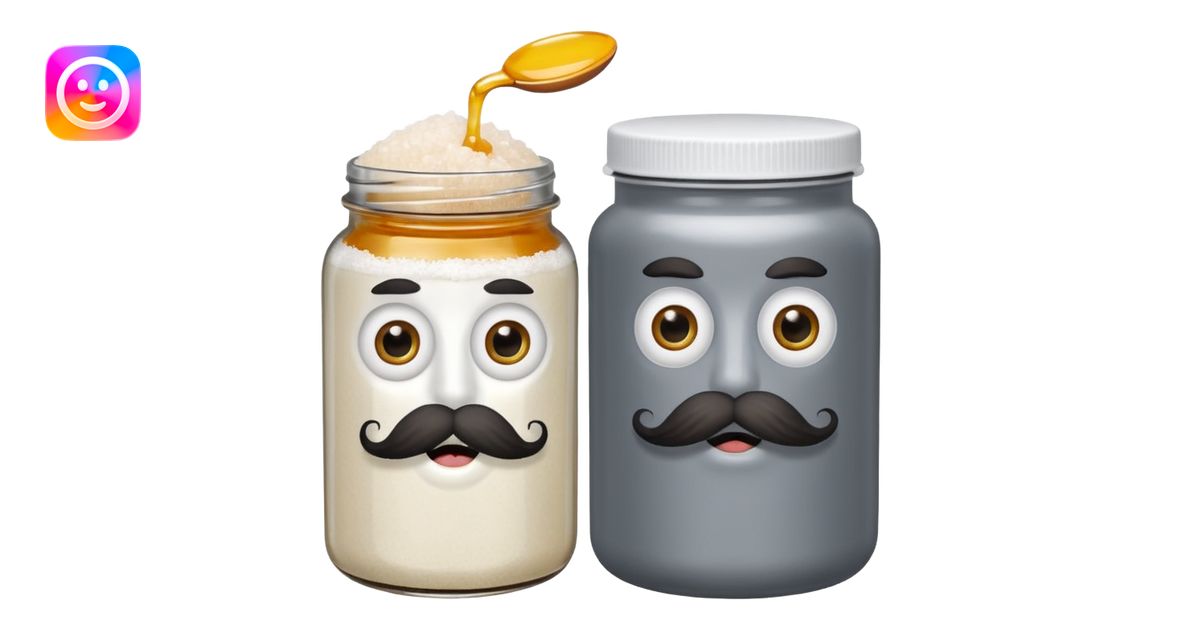 Garama and Madundung are together a gray container of salt and a honey ...