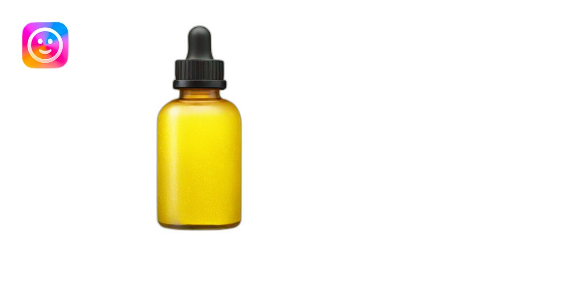 Lemon essential oil emoji | AI Emoji Generator